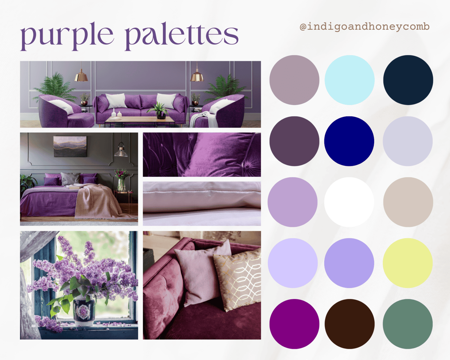 Decorating with Purple: 10 Inspiring Ideas for Your Home - Indigo and ...