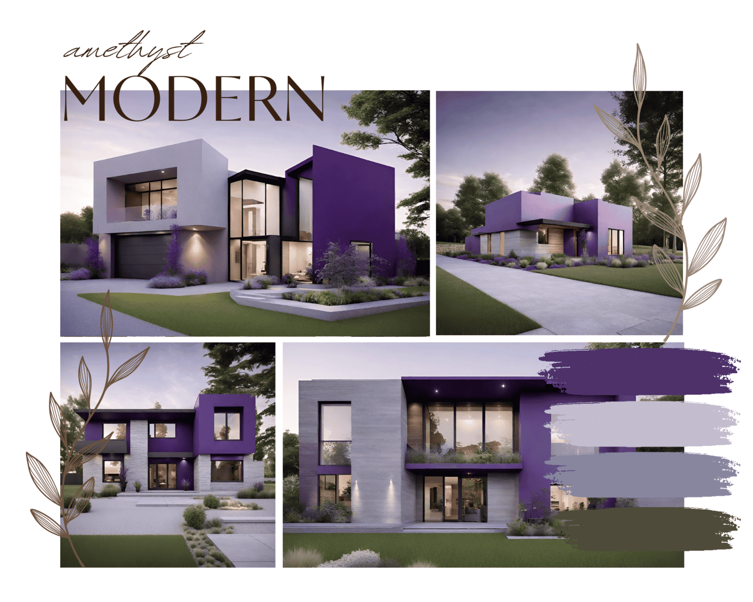 Plum Perfect: The Best Purple Shades for Eight Architectural Styles ...