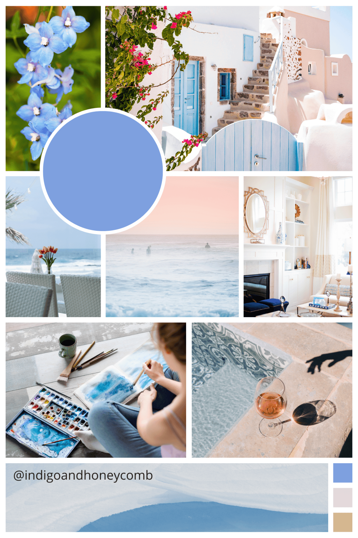 Celebrate Delphine Blue: May's Color of the Month - Indigo and ...