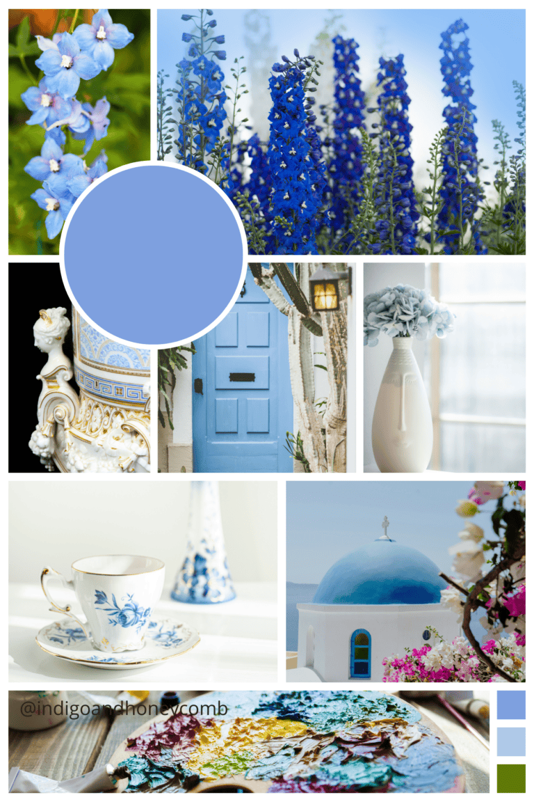Celebrate Delphine Blue: May's Color of the Month - Indigo and ...