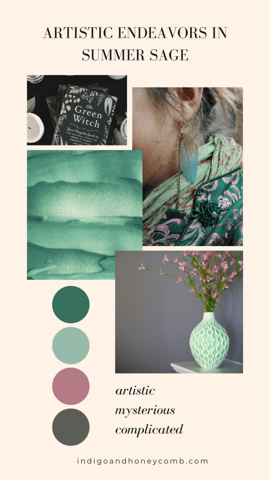 Summer Sage Green Color: June Color of the Month - Indigo and Honeycomb ...