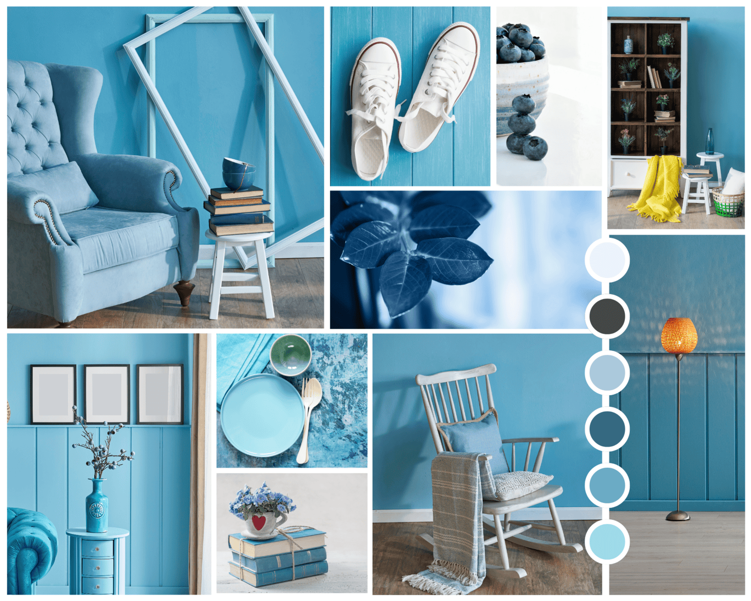 Color Psychology - Indigo and Honeycomb COLOR LAB