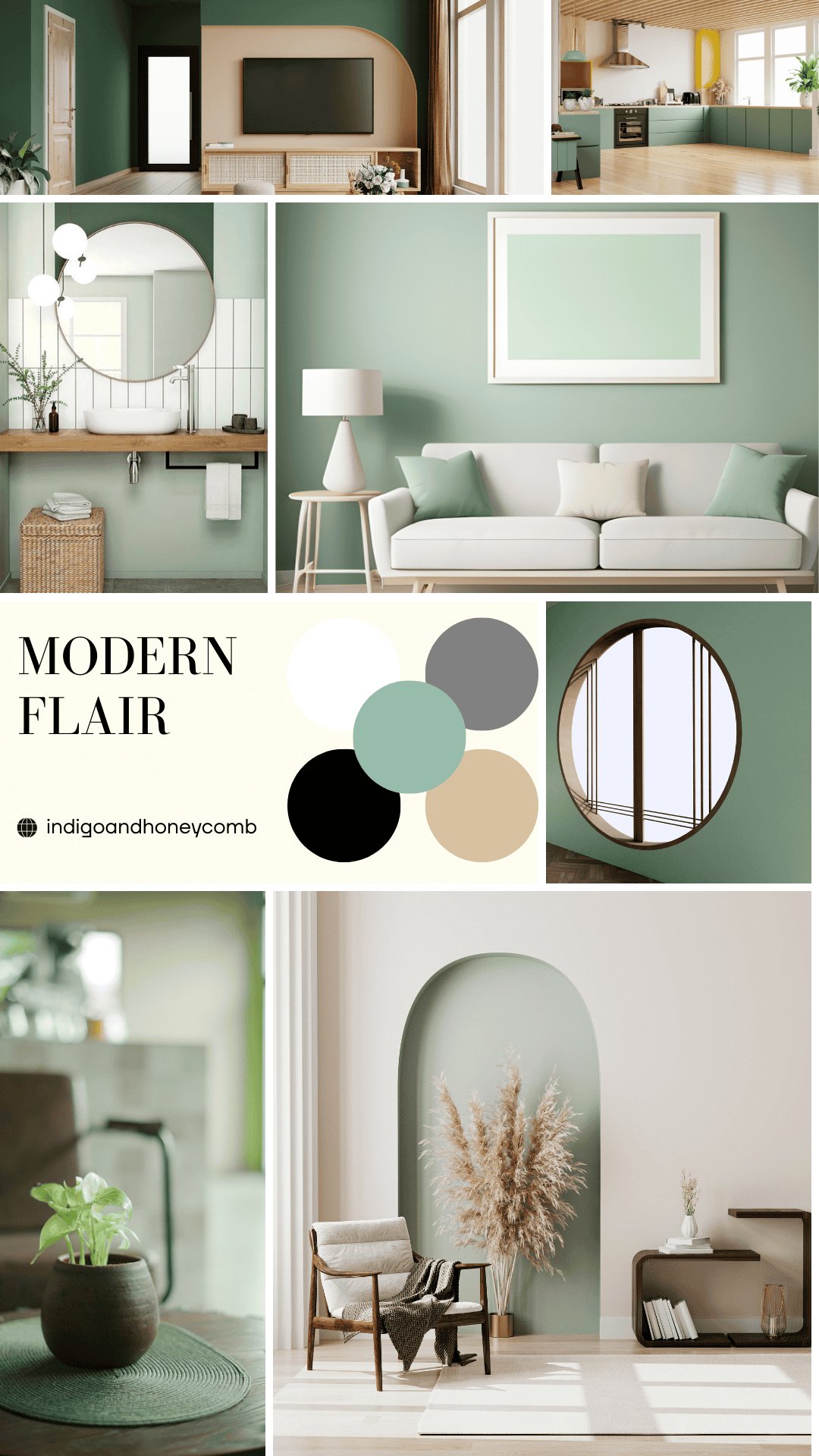 Summer Sage Color Palettes: Design Your Home with 10 New Ideas - Indigo ...