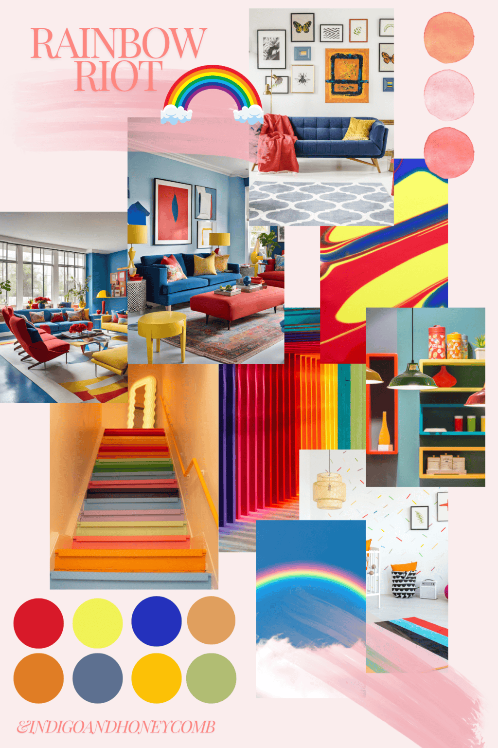 Dopamine Decor: The Uplifting Design Trend of the Summer - Indigo and ...