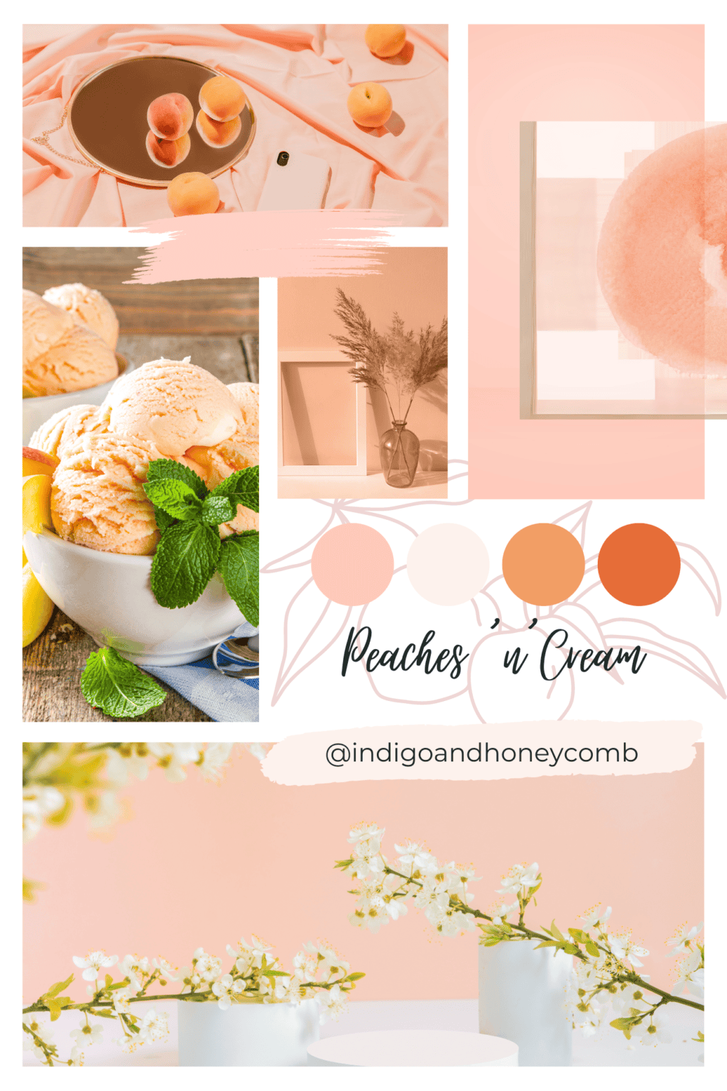 Warm Up to the Sweetest Hue of the Season: Peaches 'n' Cream - Indigo ...