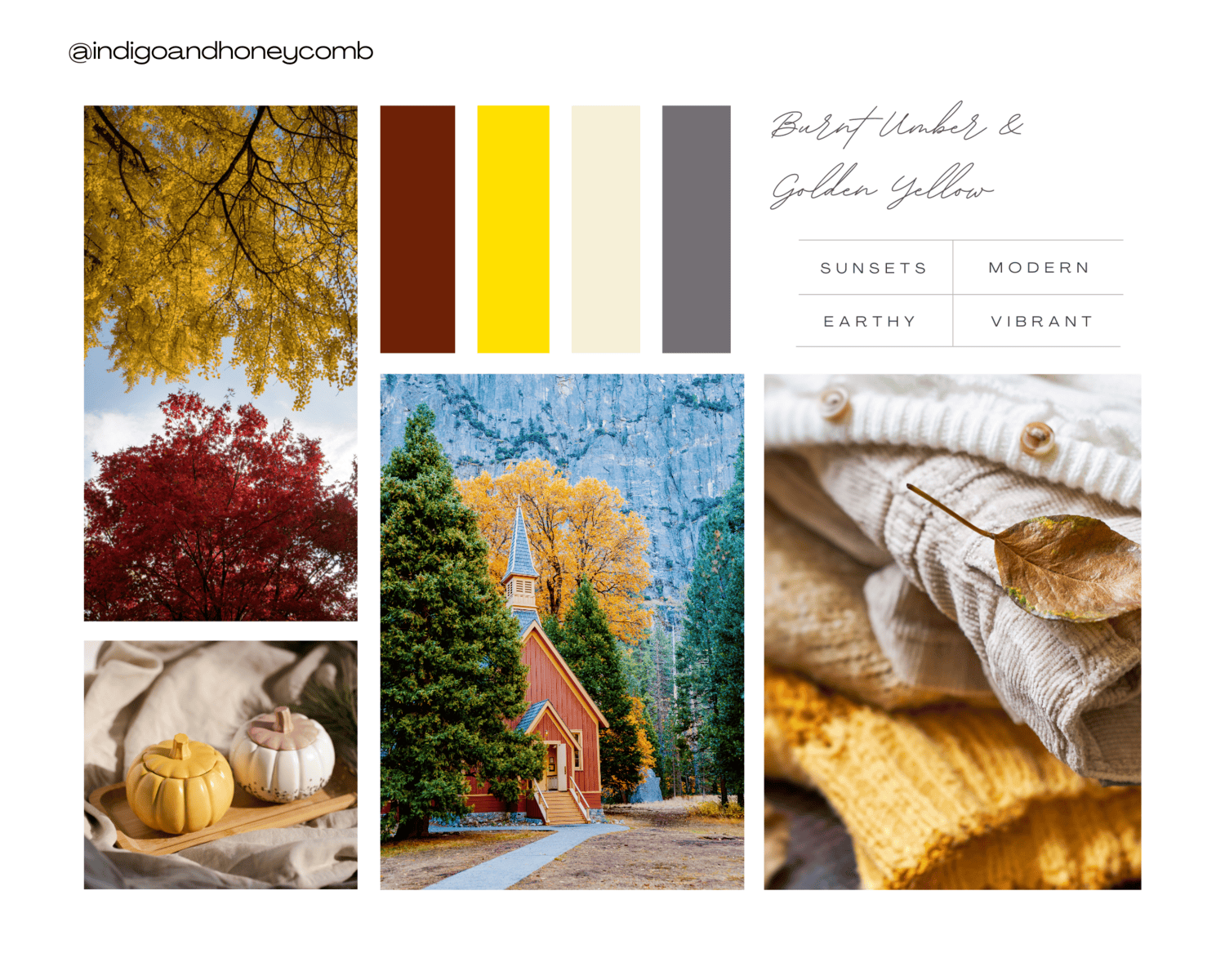 Top 20 Best Fall Color Palettes for Cozy Interiors - Indigo and ...