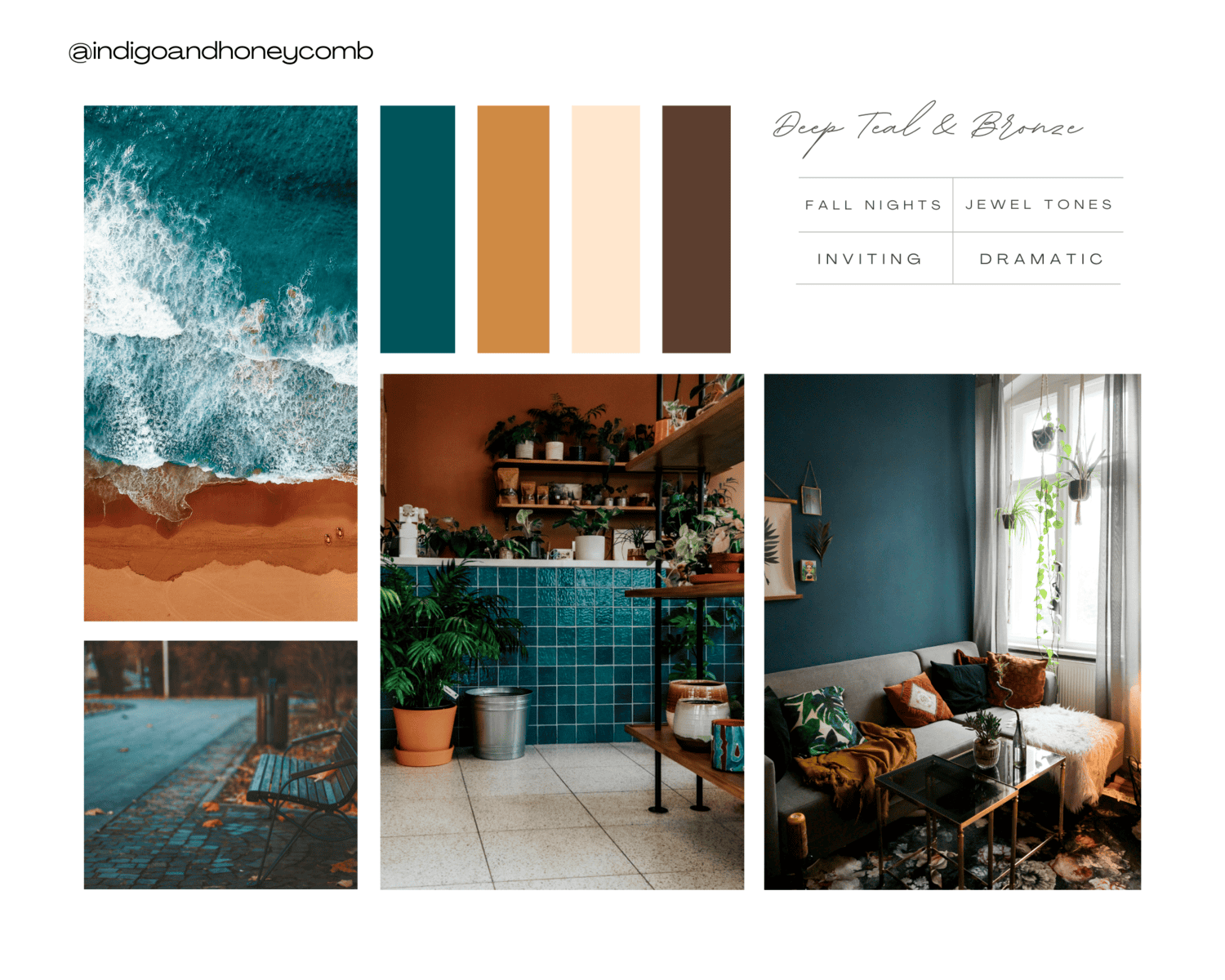 Top 20 Best Fall Color Palettes for Cozy Interiors - Indigo and ...