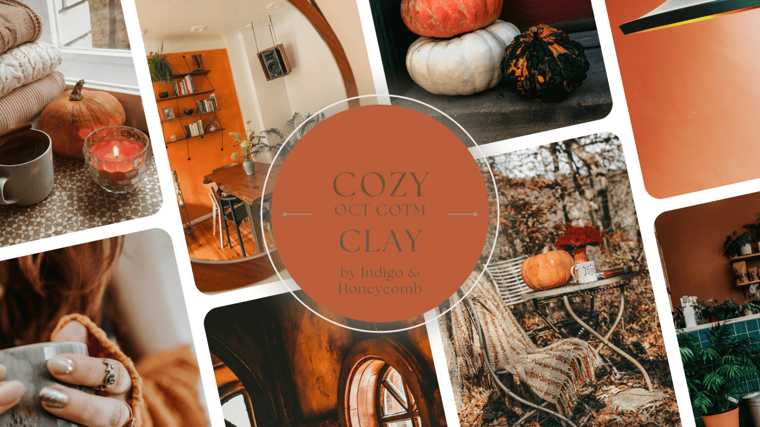 Cozy Clay: The Must-Have October Color of the Month - Indigo and ...