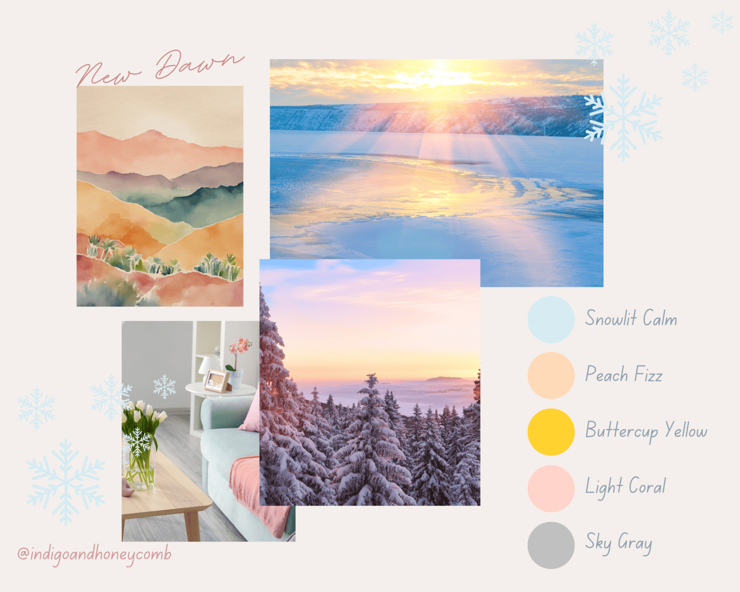 Soft Blue Color Inspiration: Why Snowlit Calm is the Perfect Start to ...
