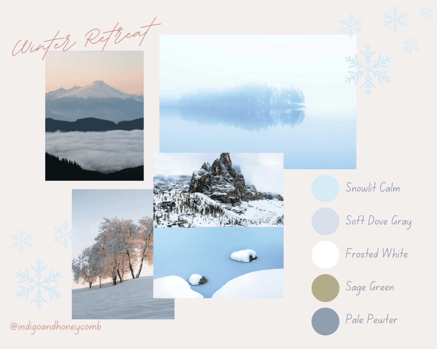 Soft Blue Color Inspiration: Why Snowlit Calm is the Perfect Start to ...